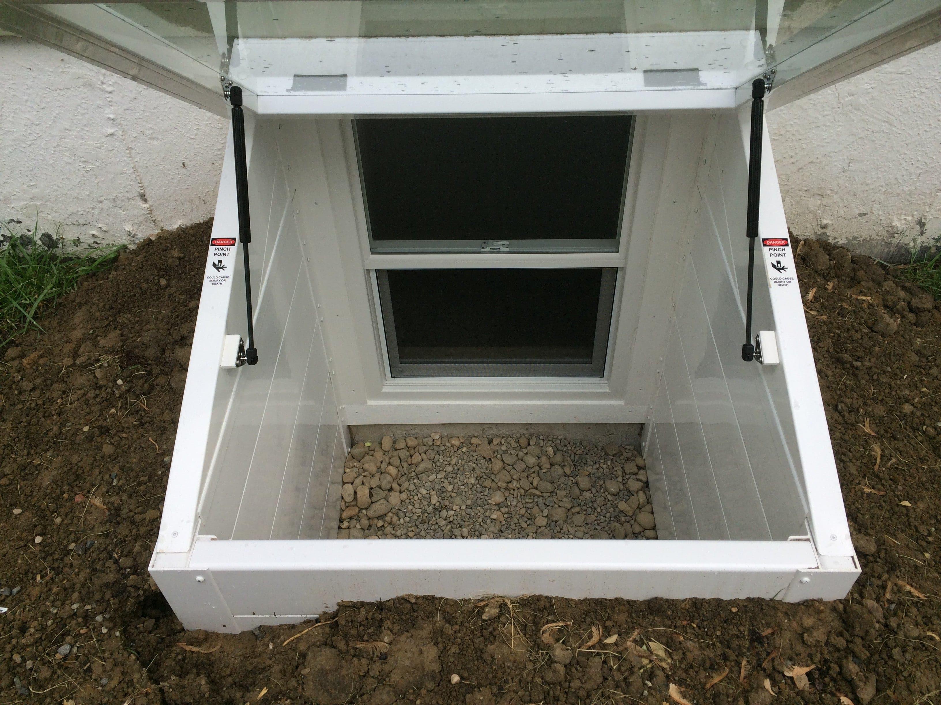 Basement Window Well Designs